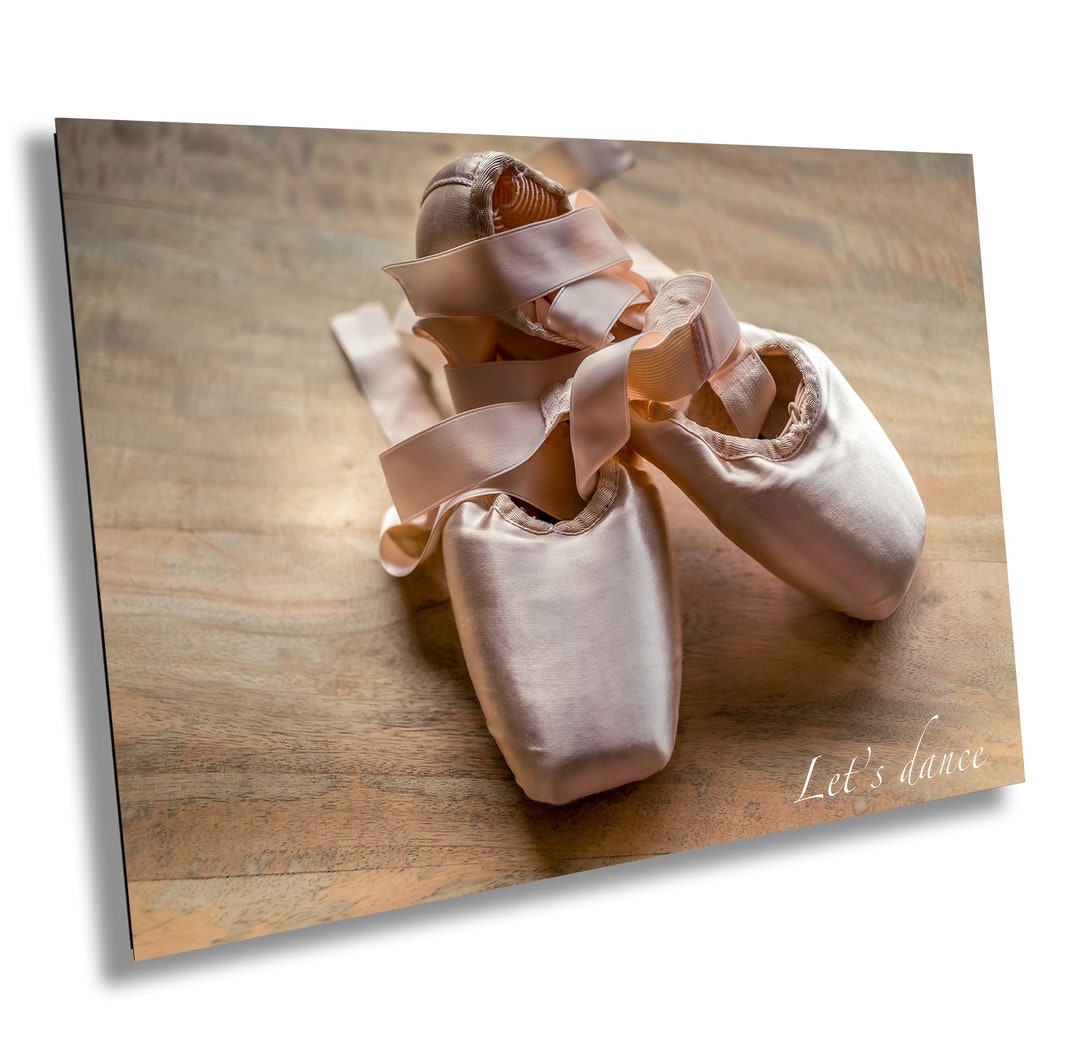 Dance Pointe Shoes With Quote (or Without) Personalised, Ballet Poster ...