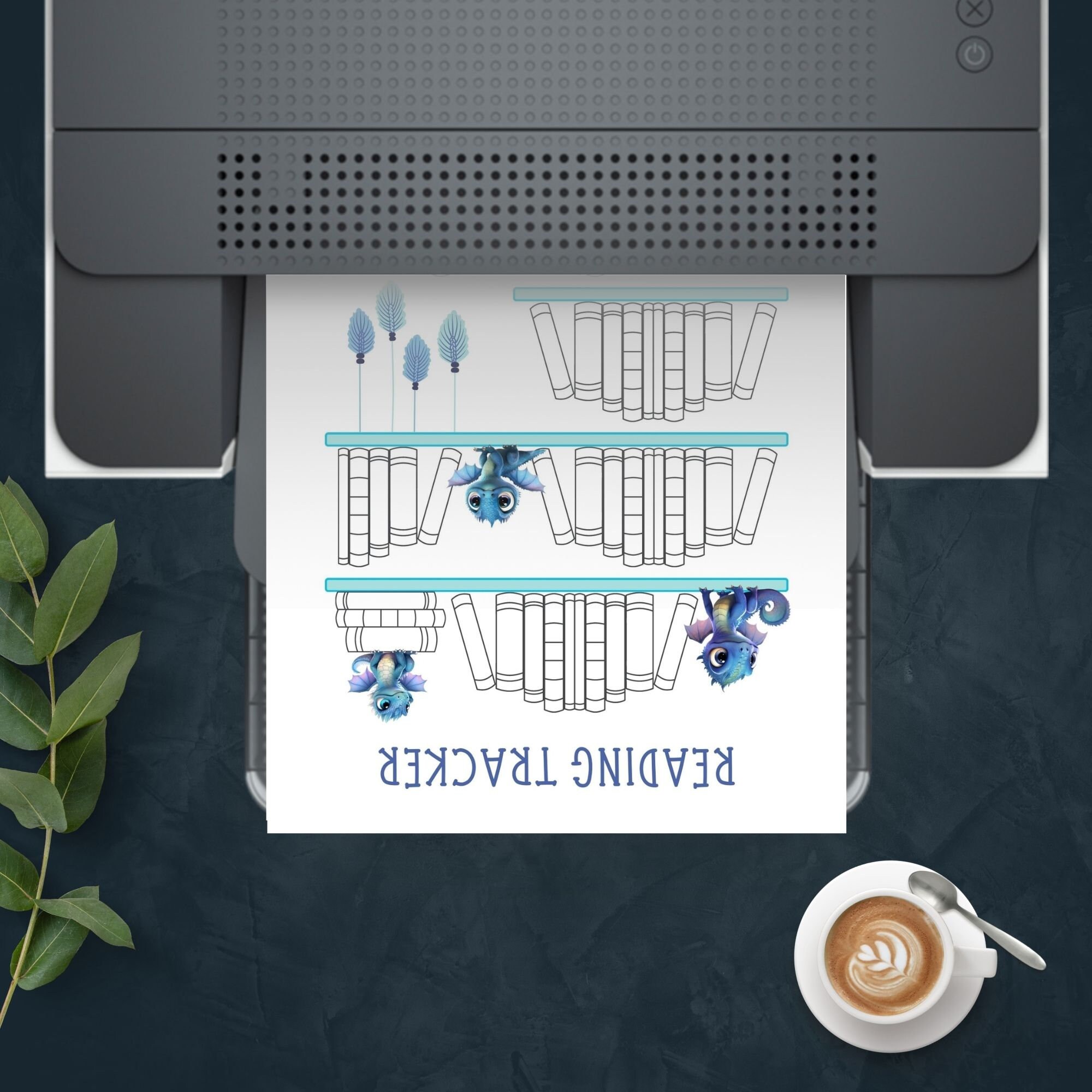 Dragon Reading Tracker Printable Kids, DOWNLOAD, Summer Reading Chart ...