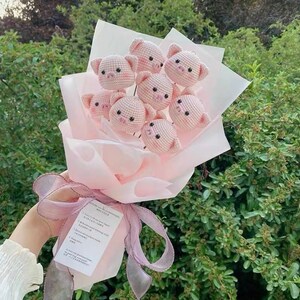 Crochet Doraemon Flowersknitted Doraemon crochet Pig - Etsy