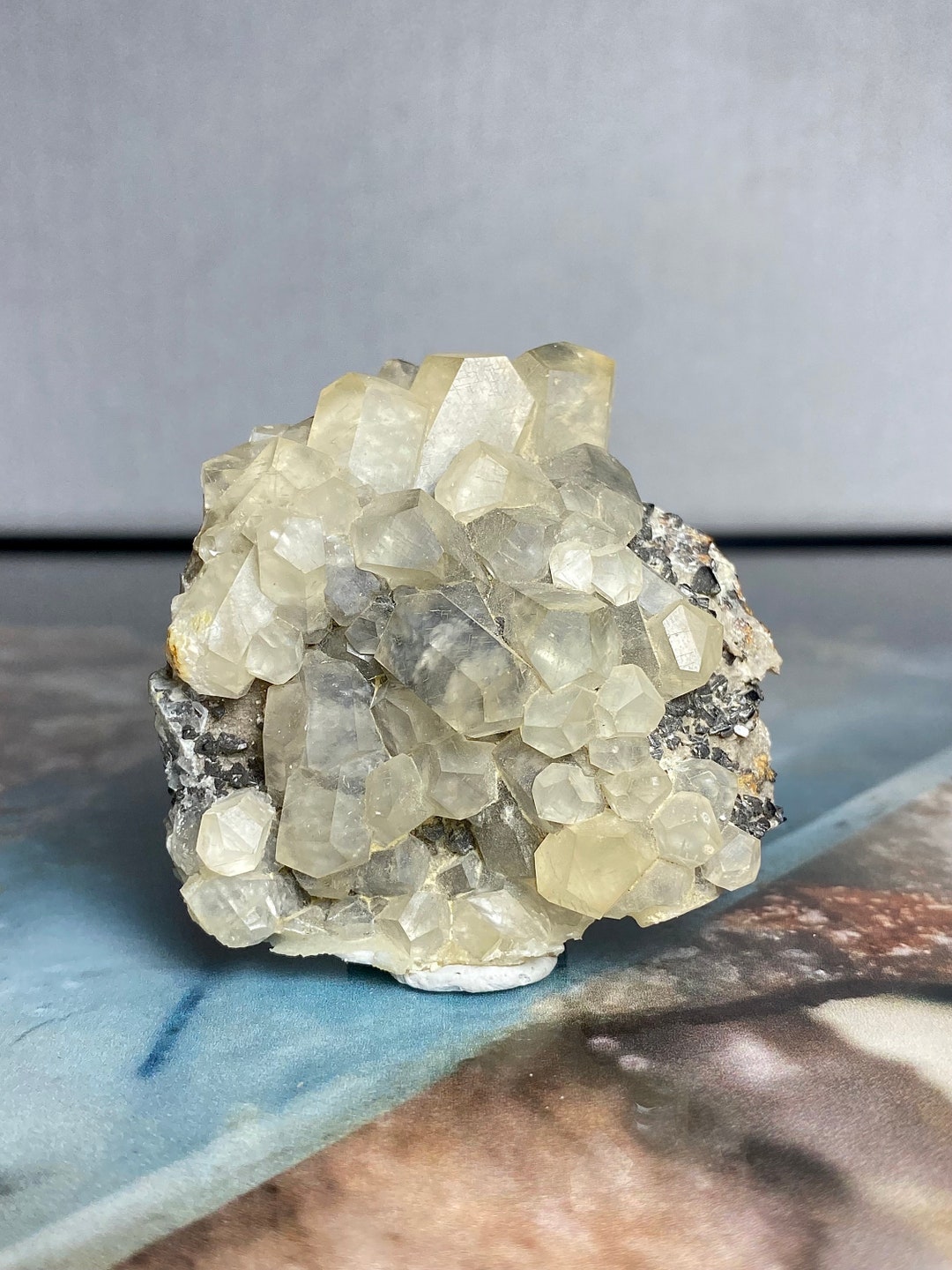 Calcite With Sphalerite From Kansas, USA - Etsy