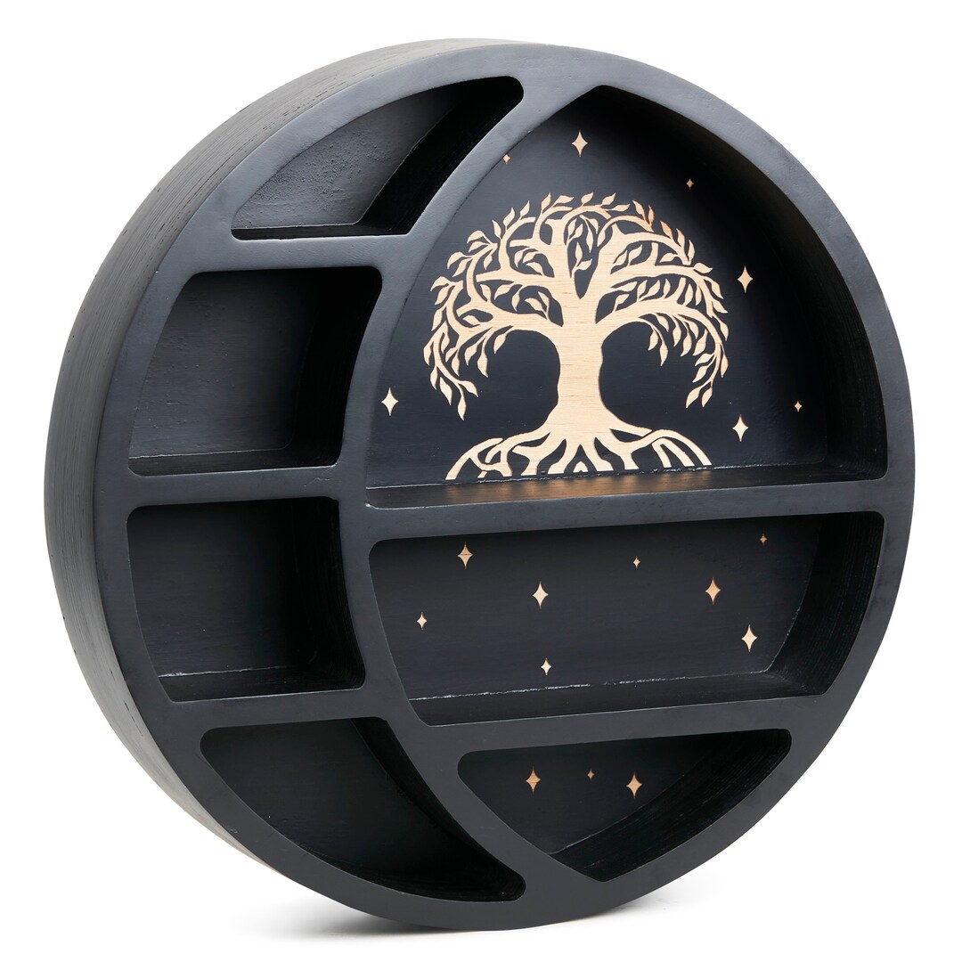 Tree of Life Moon Shelf - Etsy
