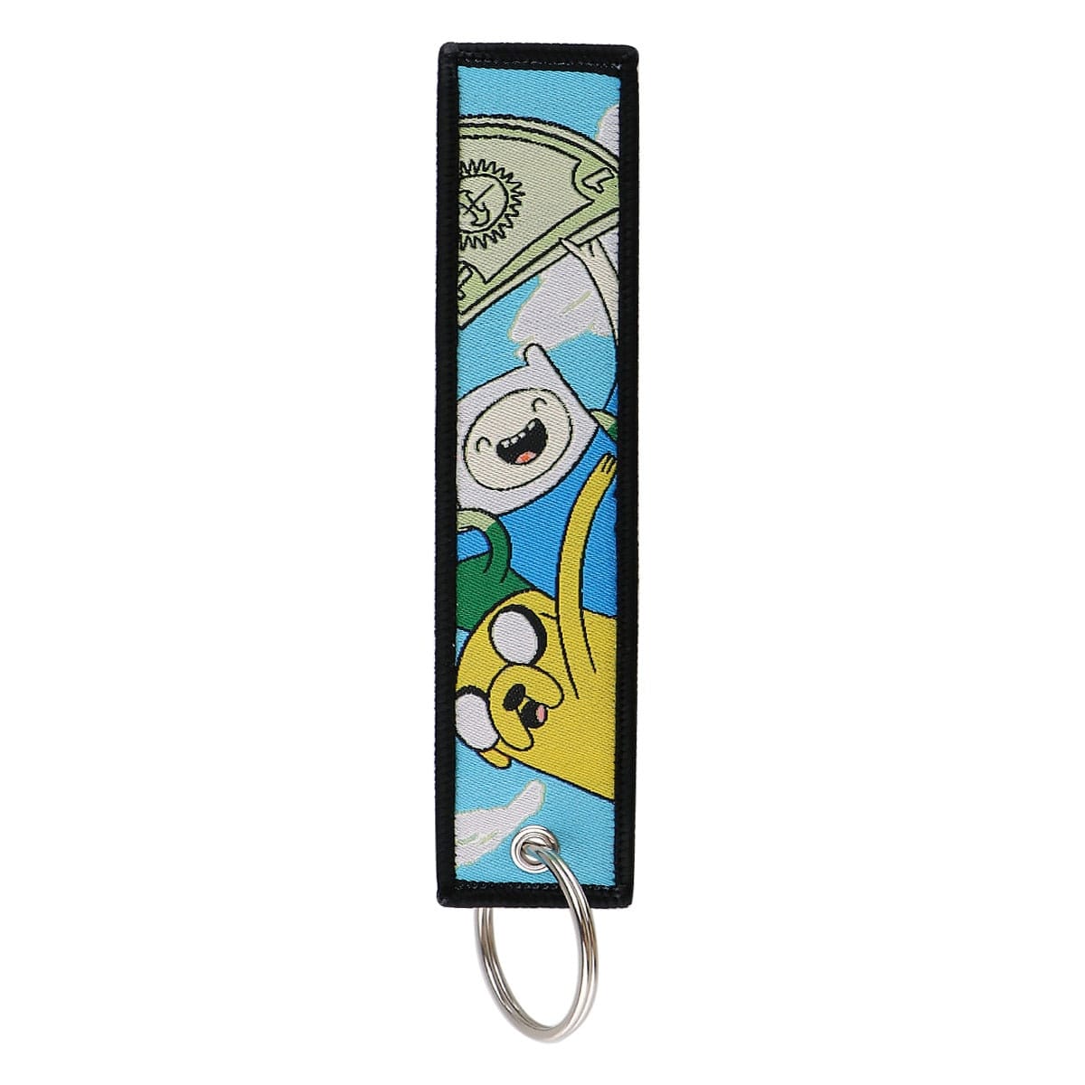 Adventure Time Keychain Tag Keychain Key Tag Keyring Ring - Etsy