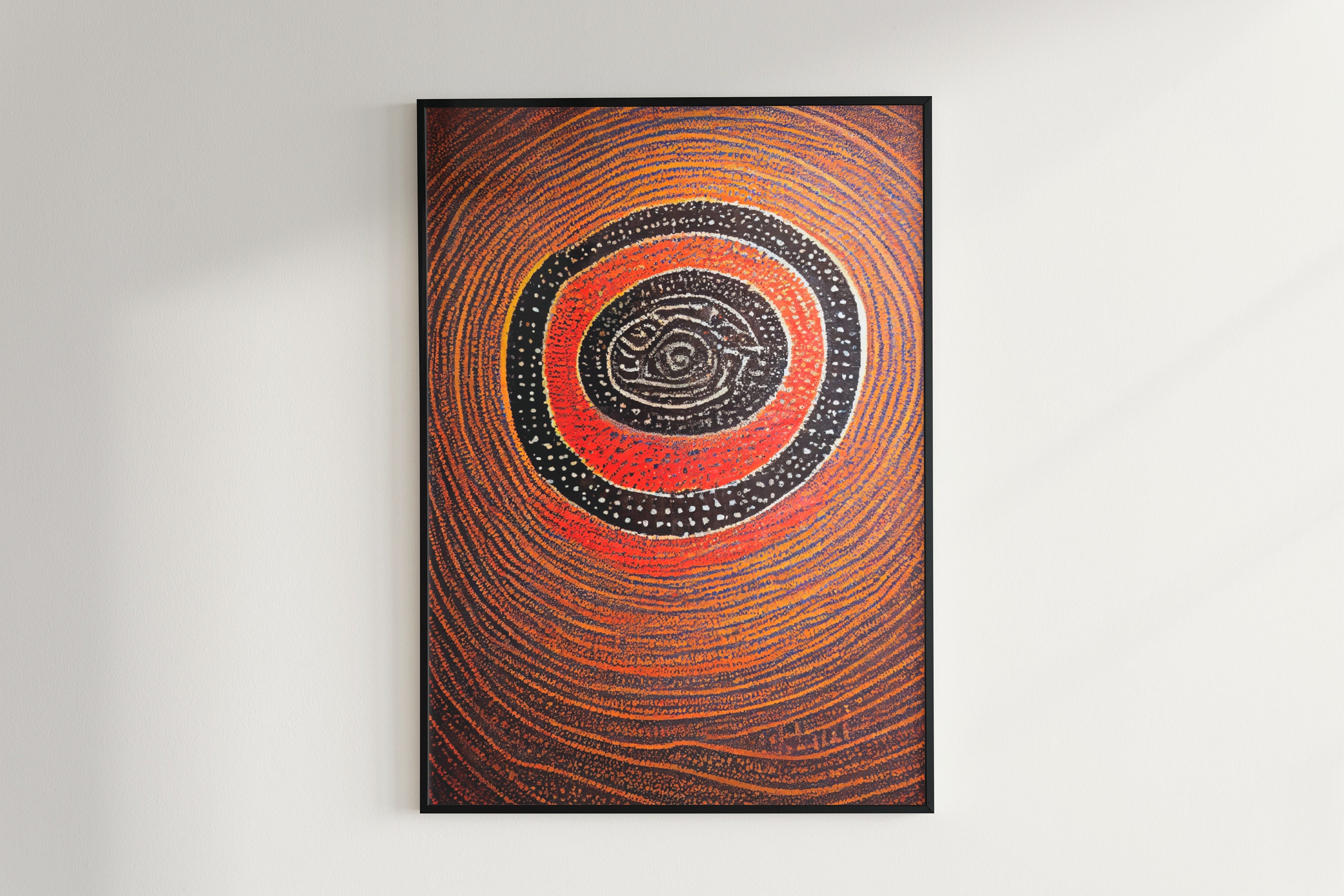 Aboriginal Art, Australian Style Art Print, Digital Download ...