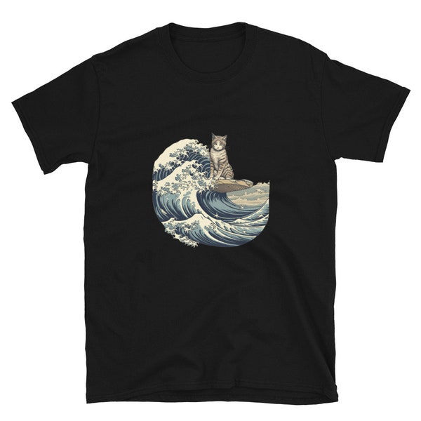 Cat Wave Tshirt - Etsy