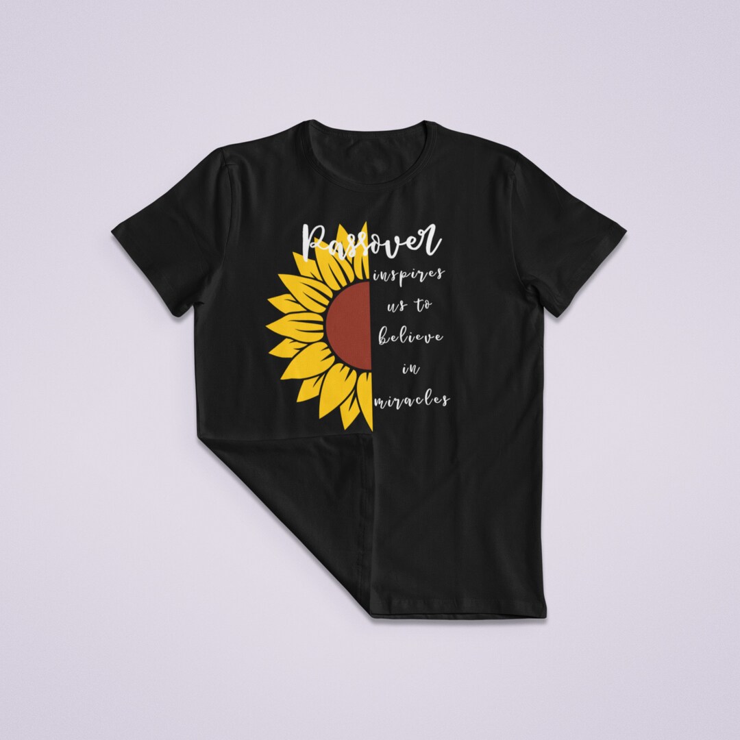 Passover Inspires Us to Believe in Miracles Shirt Passover - Etsy