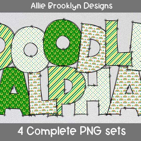 Horseshoe Alphabet Clip Art - Etsy