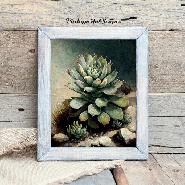 Succulent Painting - Etsy