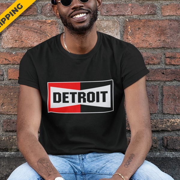 Detroit T Shirt - Etsy