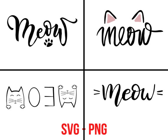 Cat Meow Clipart