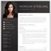 Editable Modern CV TEMPLATE for Microsoft Word Professional Resume ...