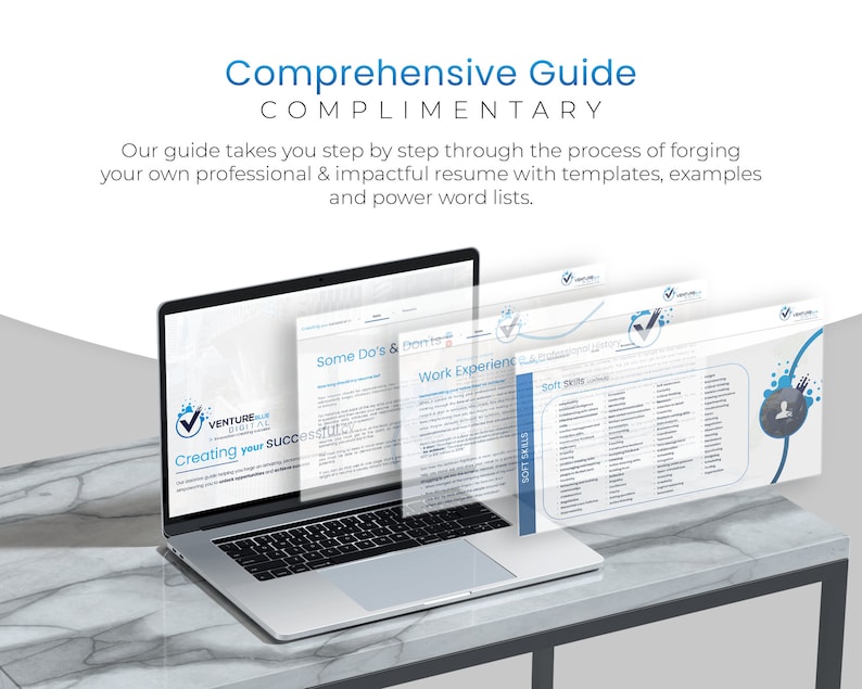 Resume TEMPLATE Professional Modern for Microsoft Word Professional CV ...