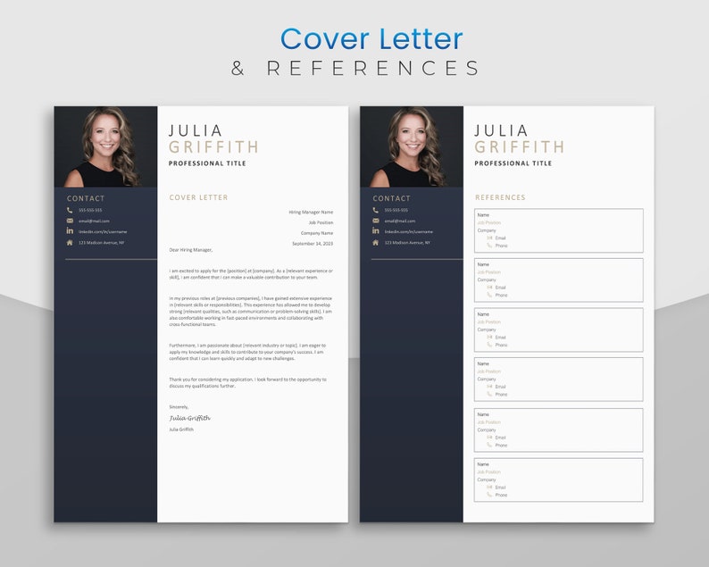 MODÈLE DE CV moderne modifiable pour le téléchargement de CV ...