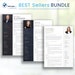 Executive RESUME Word TEMPLATE BUNDLE With Photo – Editable ...