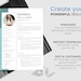 CLEAN Microsoft Word Resume TEMPLATE With Photo and Cover Letter ...