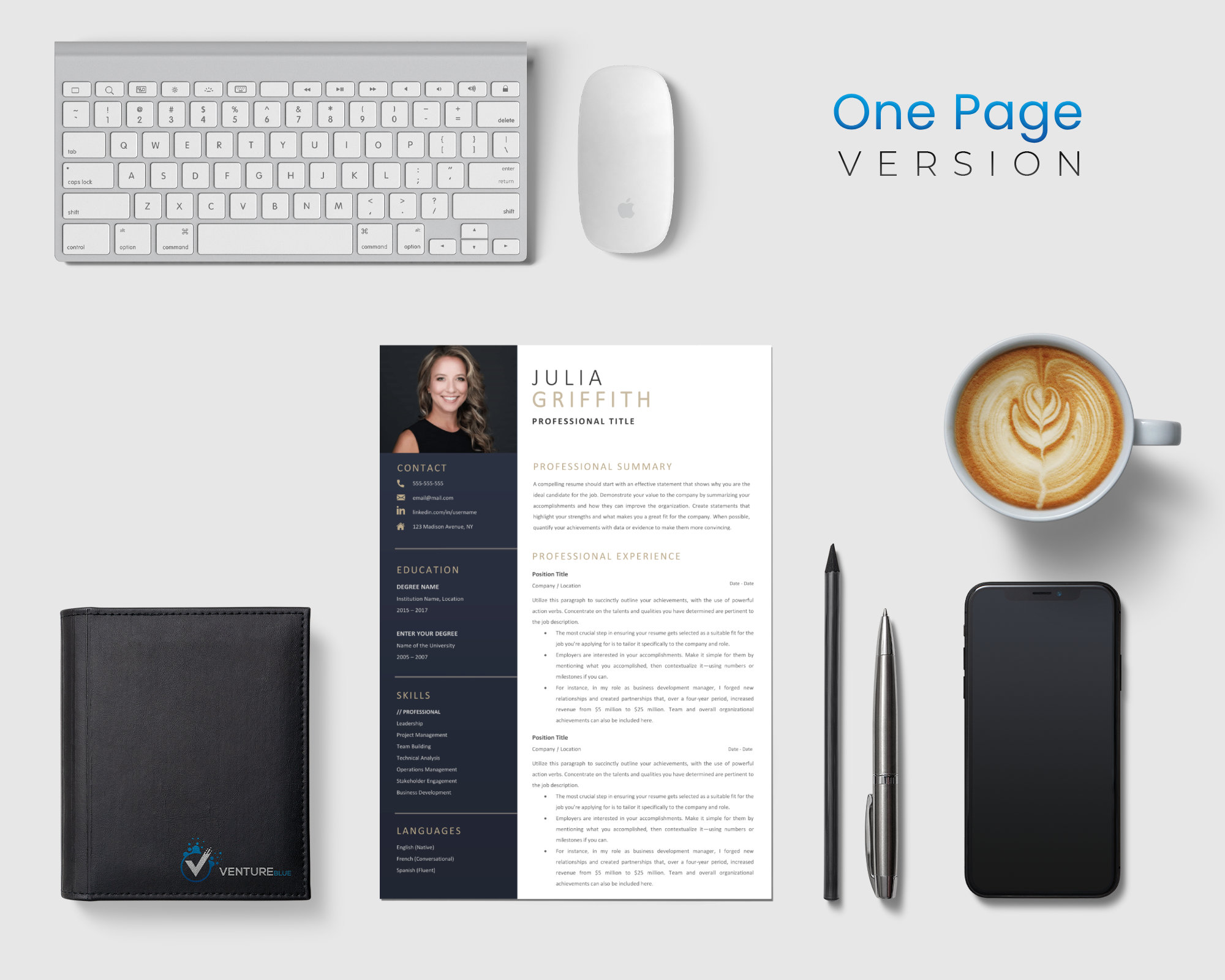 Editable Modern CV TEMPLATE for Microsoft Word Professional Resume ...