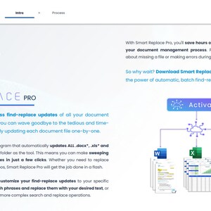 Save Time and Effort With Smart Replace PRO | Automated Find & Replace Tool for Word/excel ...