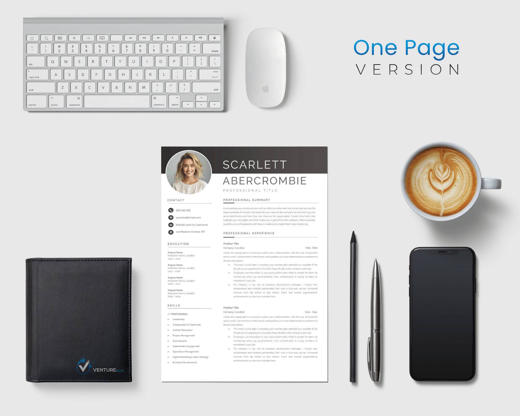 DIGITAL Modern PROFESSIONAL CV Template for Microsoft Word Modern ...