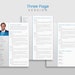 DIGITAL Download Professional CV TEMPLATE With Photo Editable Executive ...