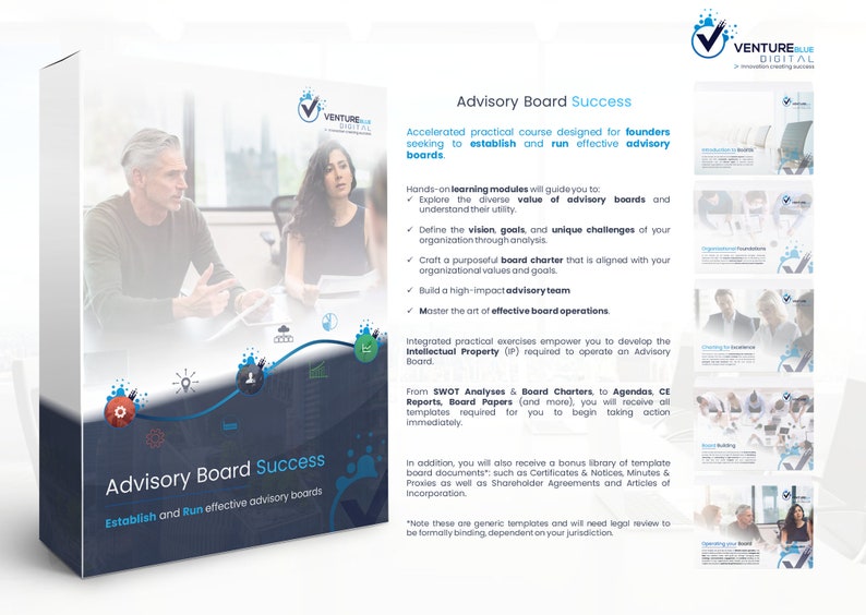 Build A Successful Advisory Board With Our Step-by-step Course, Guides ...