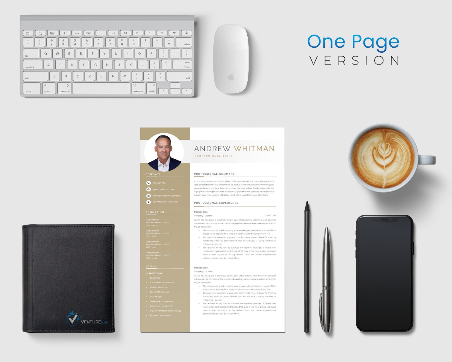 DIGITAL Clean Microsoft Word Resume TEMPLATE With Cover Letter and ...