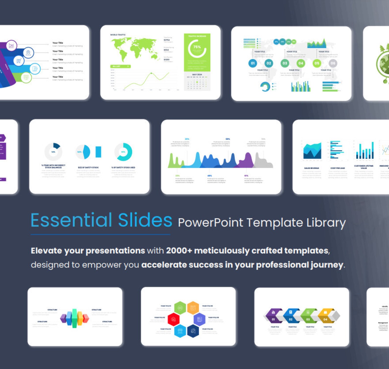 Craft Powerful PRESENTATIONS With Essential SLIDES Power Point Pack ...
