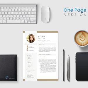 Modern Professional CV EXECUTIVE Resume Template - Clean Microsoft Word ...