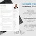 PROFESSIONAL CV Modern Executive Resume Template Clean Microsoft Word ...