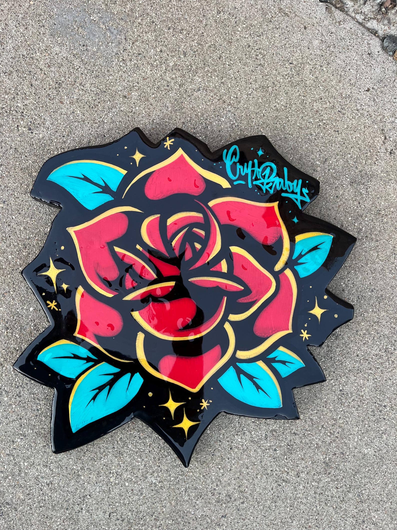 Rose From the Concrete - Etsy
