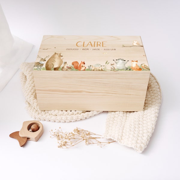 Baby Keepsake Box - Etsy