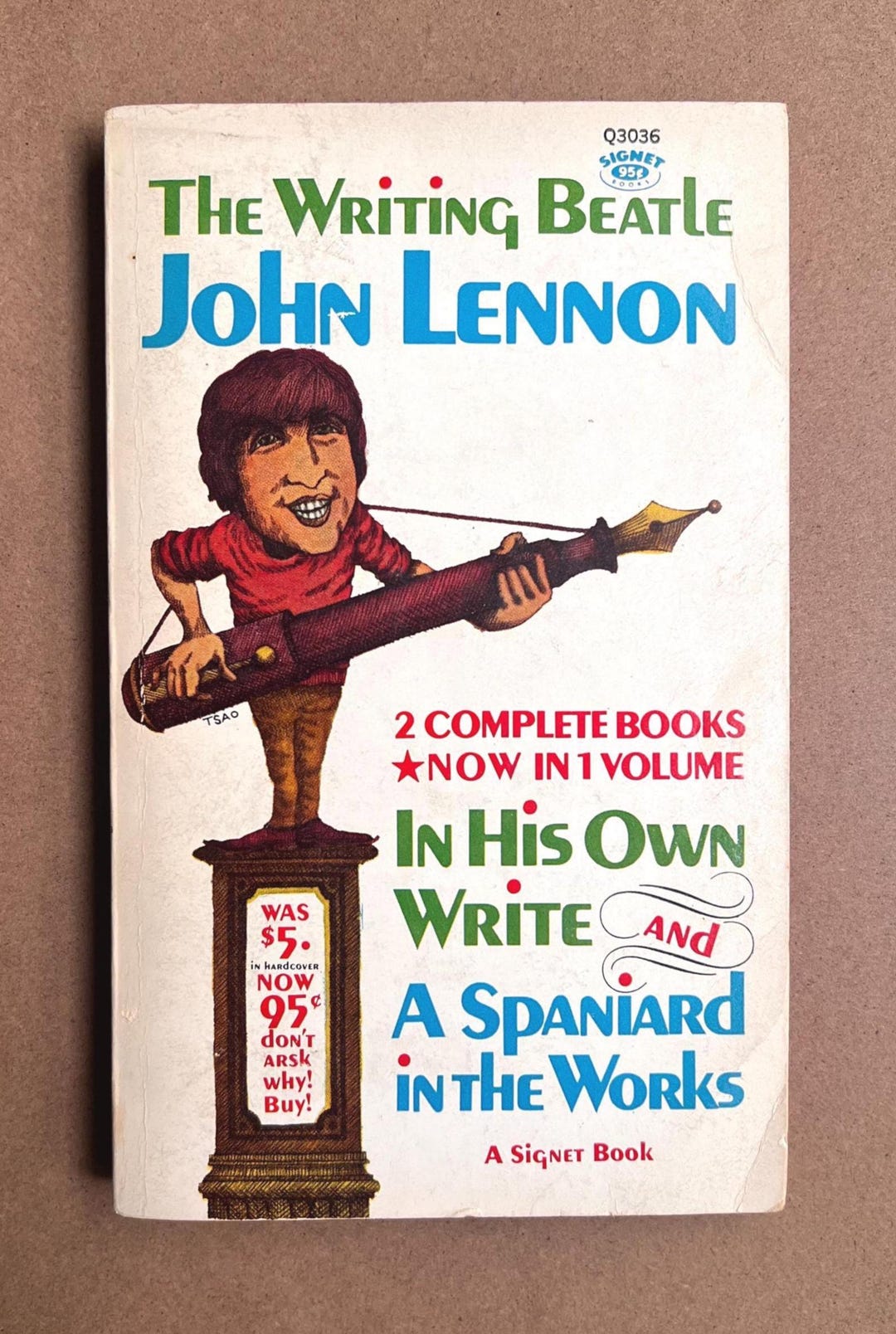 John Lennon- 2 Complete Books - in His Own Write - A Spaniard in the ...