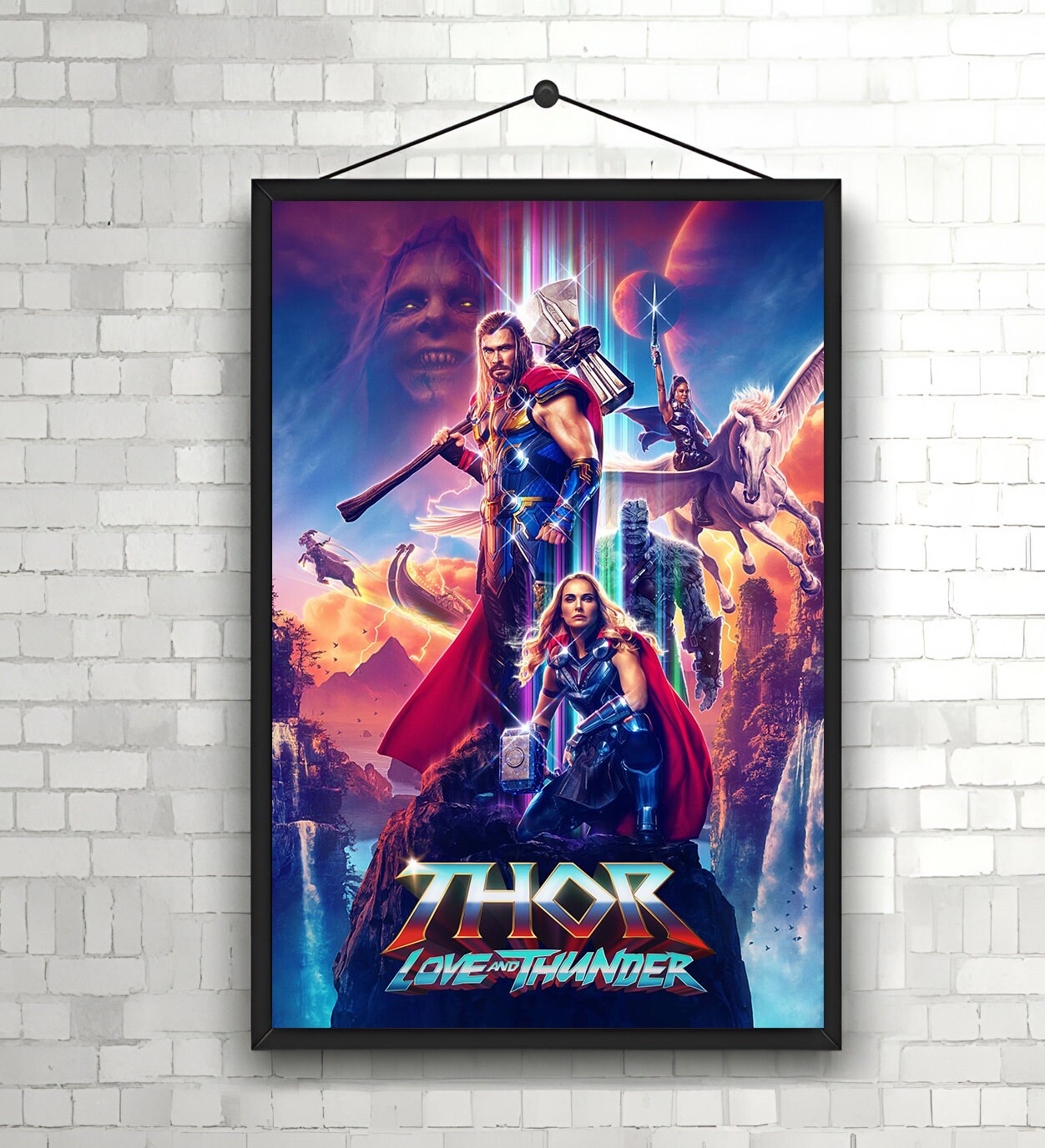 Thor Love and Thunder Movie Poster High Quality Print Photo Wall Art ...