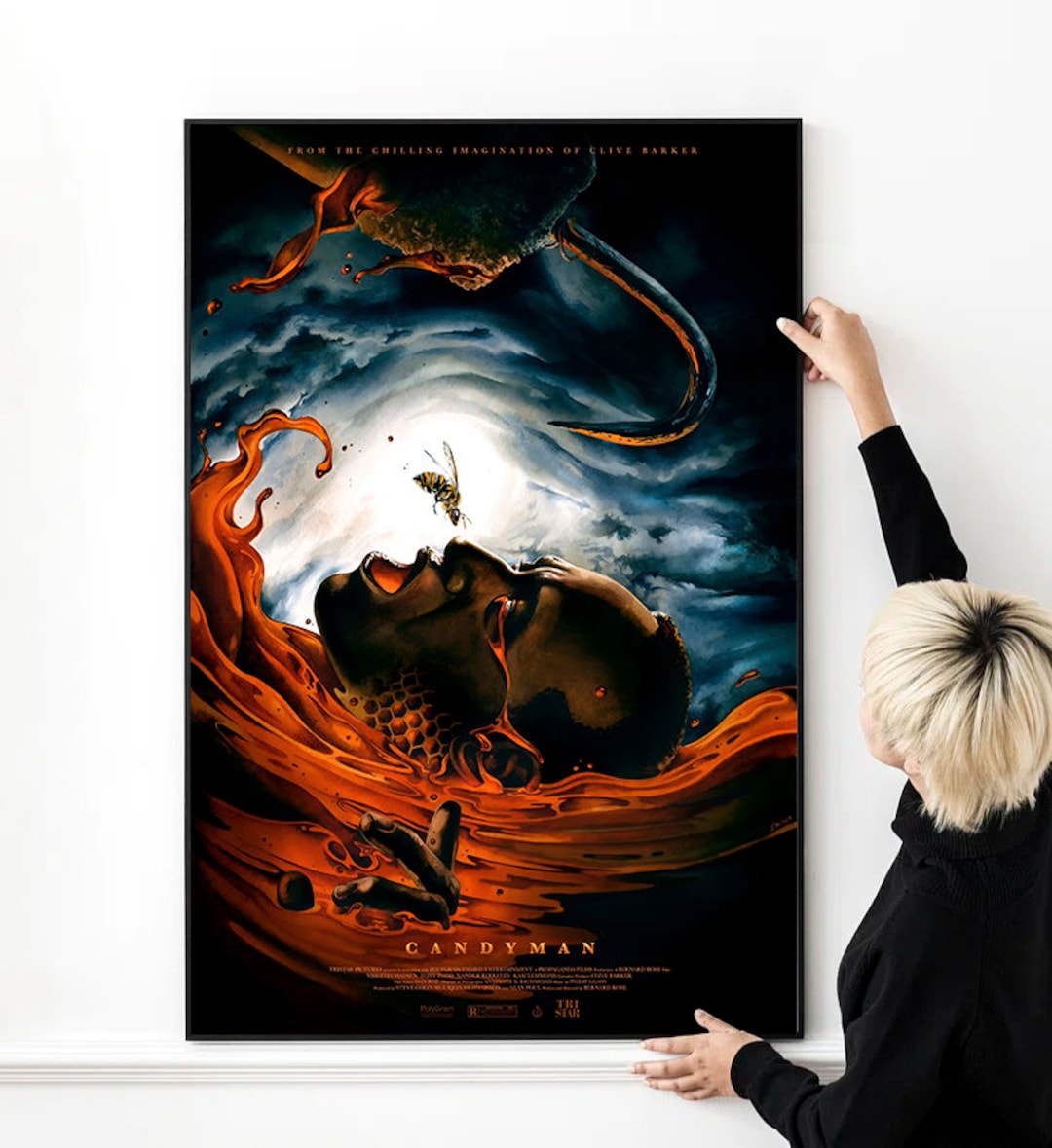 Candyman 1992 Movie Artwork Alternative Cover Poster High Quality Print ...