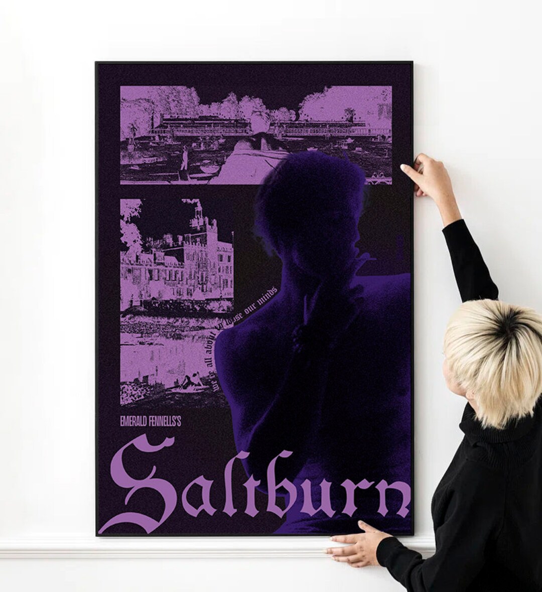 Saltburn (2023) Movie Poster High Quality Print Photo Wall Art Canvas ...