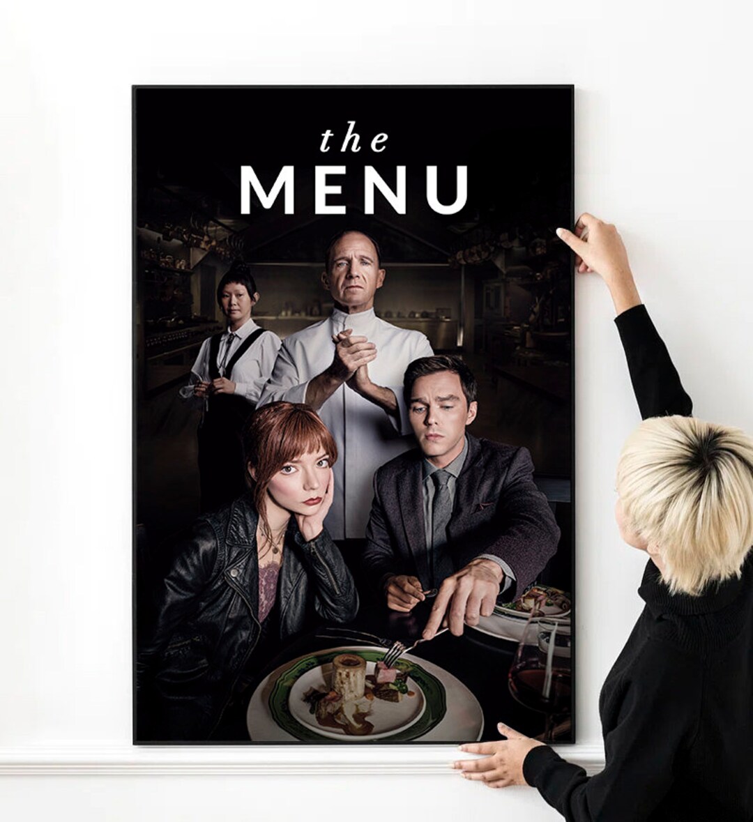 The Menu Movie Poster High Quality Print Photo Wall Art Canvas Cloth ...