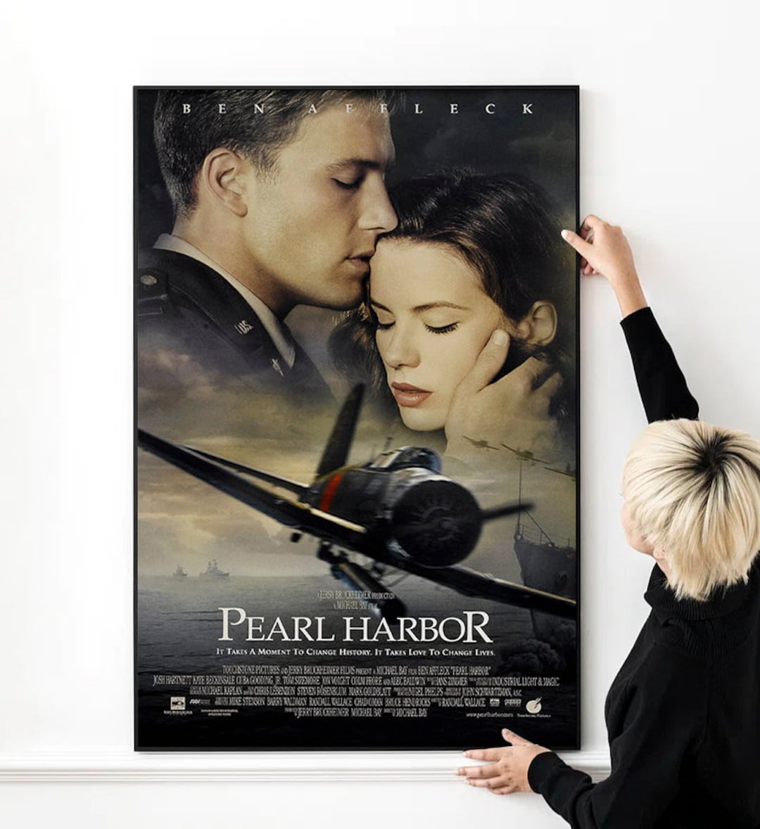 Pearl Harbor 2001 Historycal Romance War Movie Poster High Quality ...