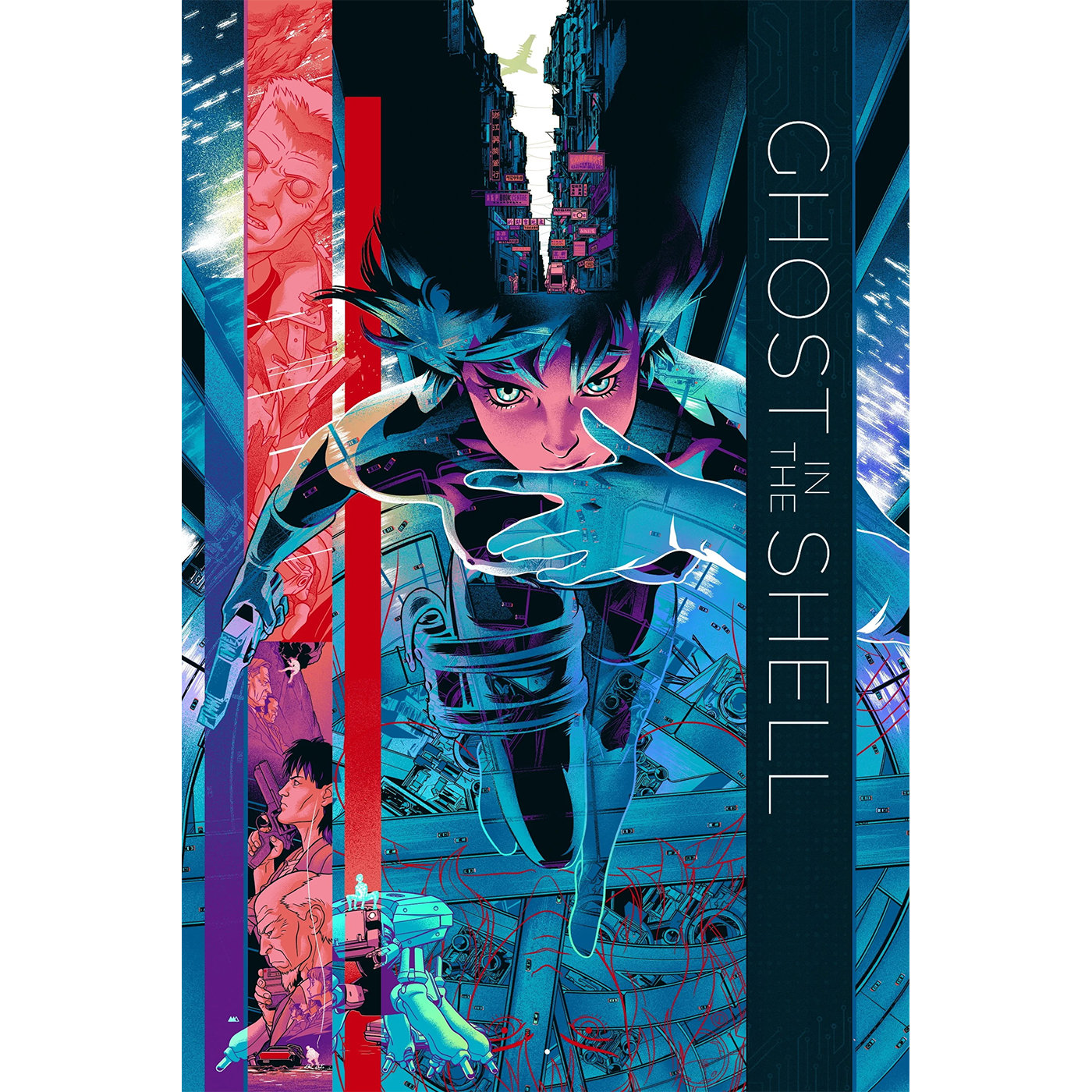 Ghost in the Shell Movie Poster High Quality Print Photo Wall Art ...