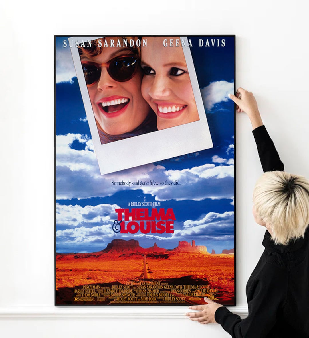 Thelma & Louise Movie Poster High Quality Print Photo Wall Art Canvas ...