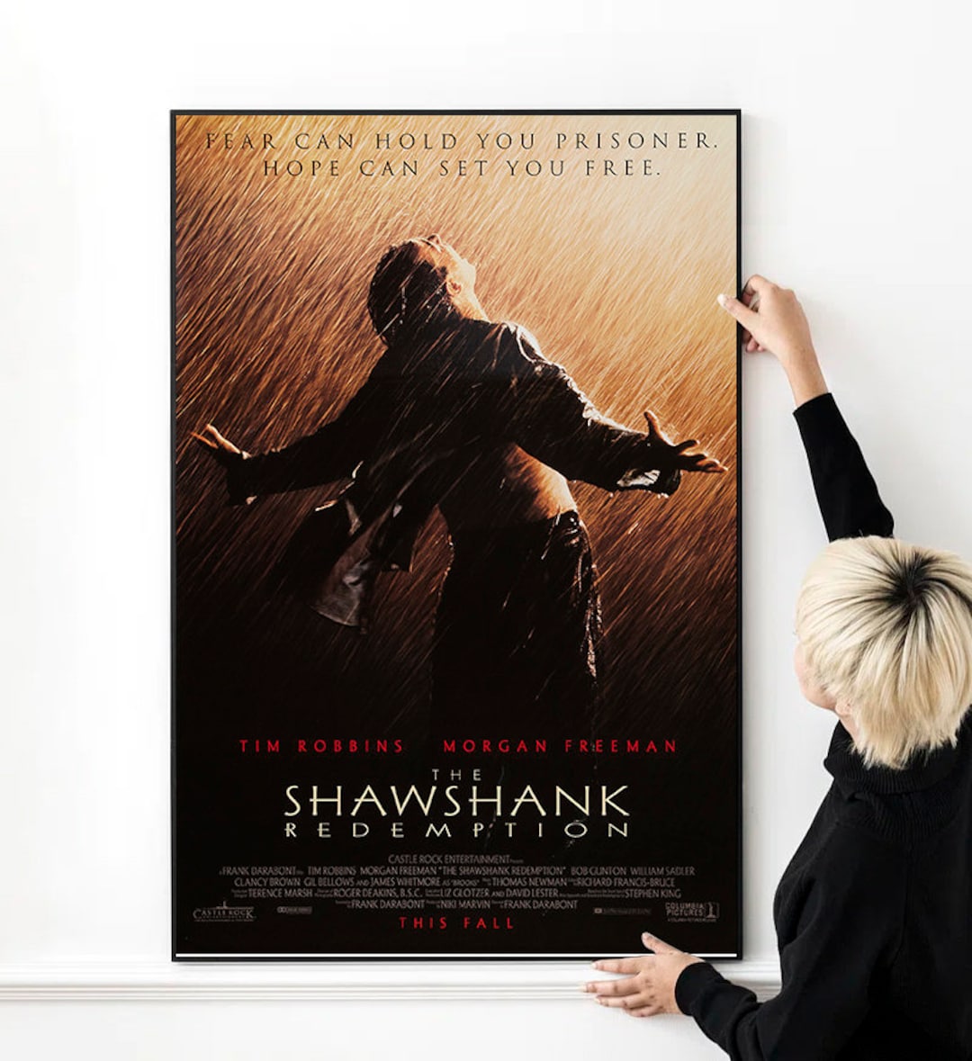 The Shawshank Redemption Movie Poster High Quality Print Photo Wall Art ...