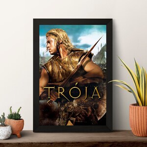 Troy Movie Poster High Quality Photo Print Wall Art Canvas Cloth Mult ...