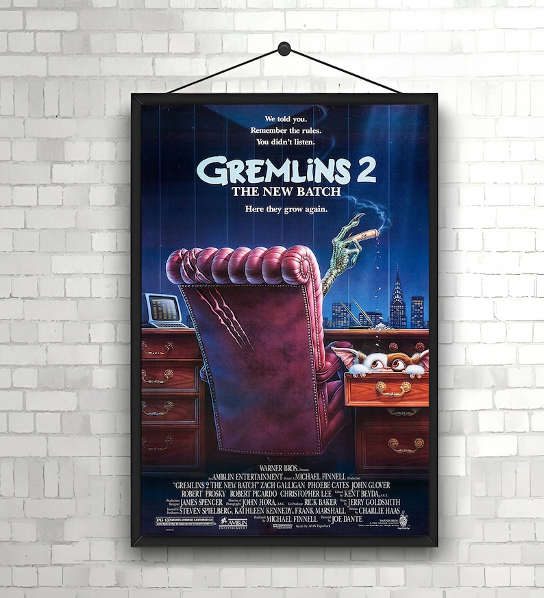 Gremlins 2 the New Batch Movie Poster High Quality Print Photo Wall Art ...