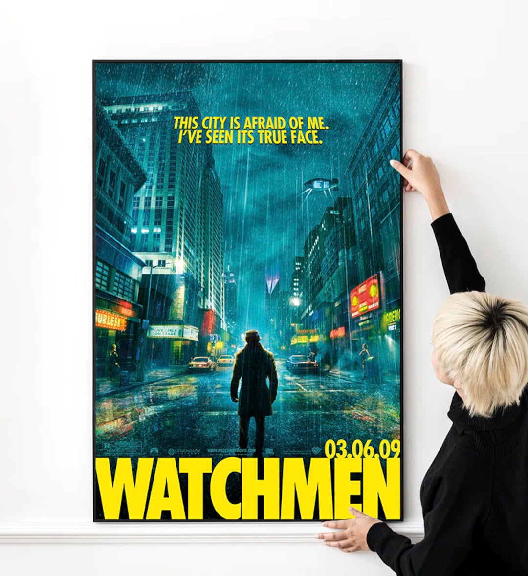 Watchmen Rorschach the City is Afraid of Me. I've Seen Its True Face ...