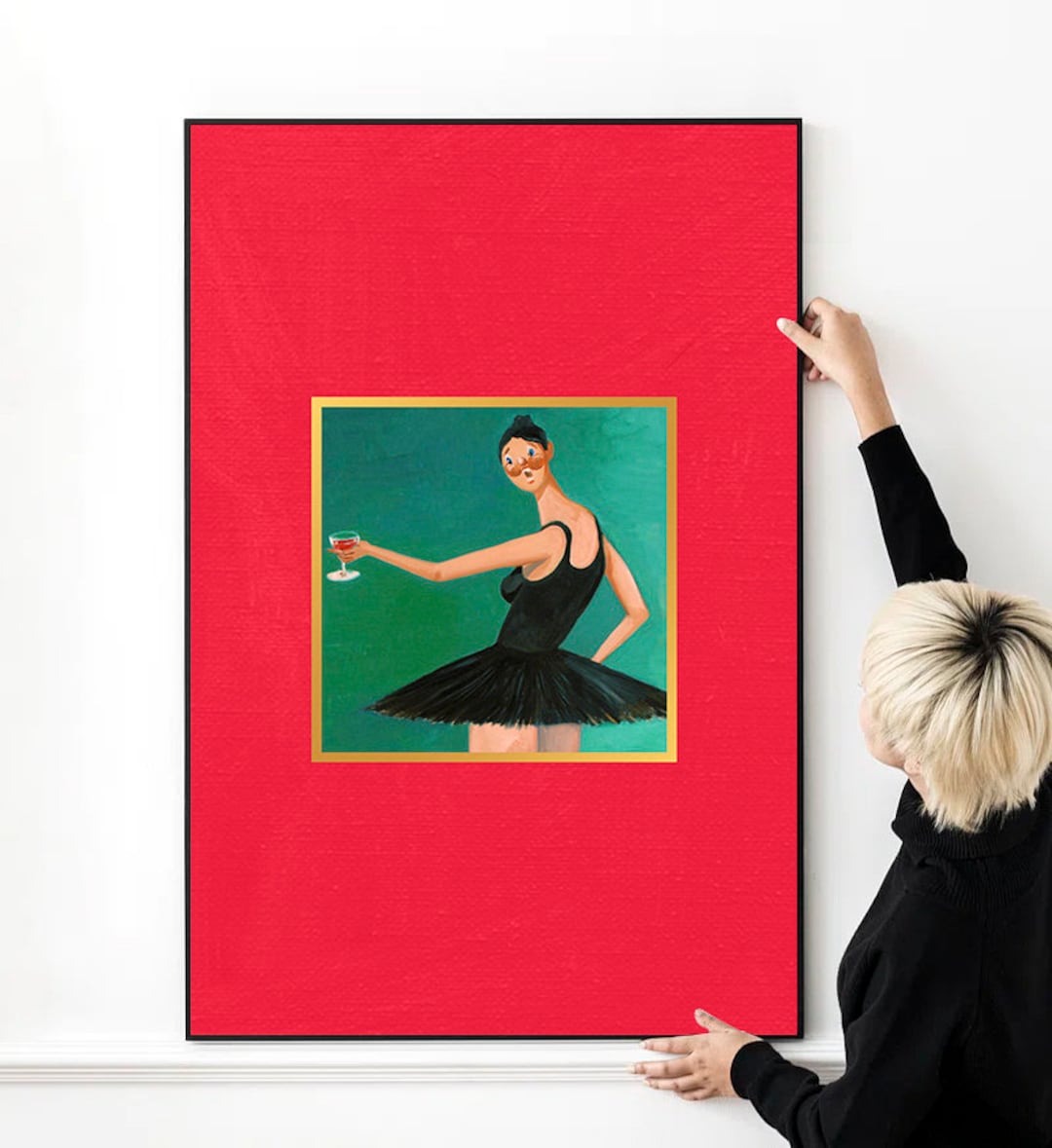 Kanye West Dark Twisted Fantasy Poster High Quality Print Photo Wall ...