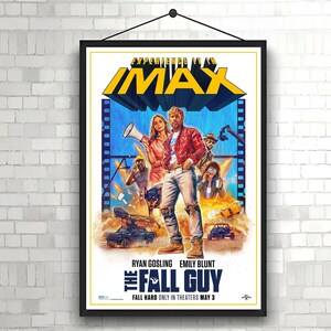 The Fall Guy (2024) Movie Poster High Quality Print Photo Wall Art ...