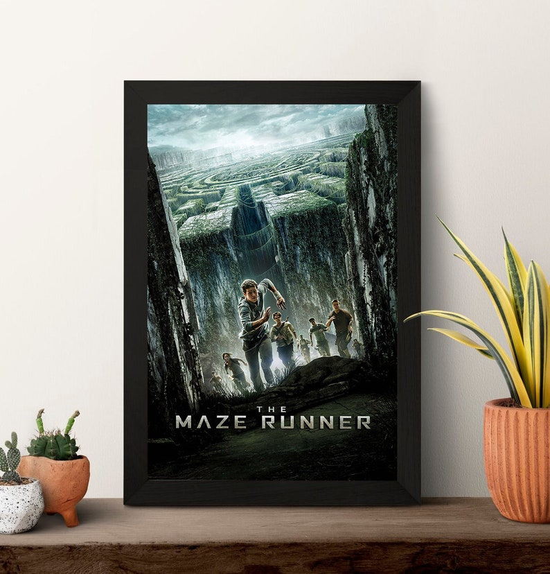 The Maze Runner Poster High Quality Print Photo Wall Art Canvas Cloth ...