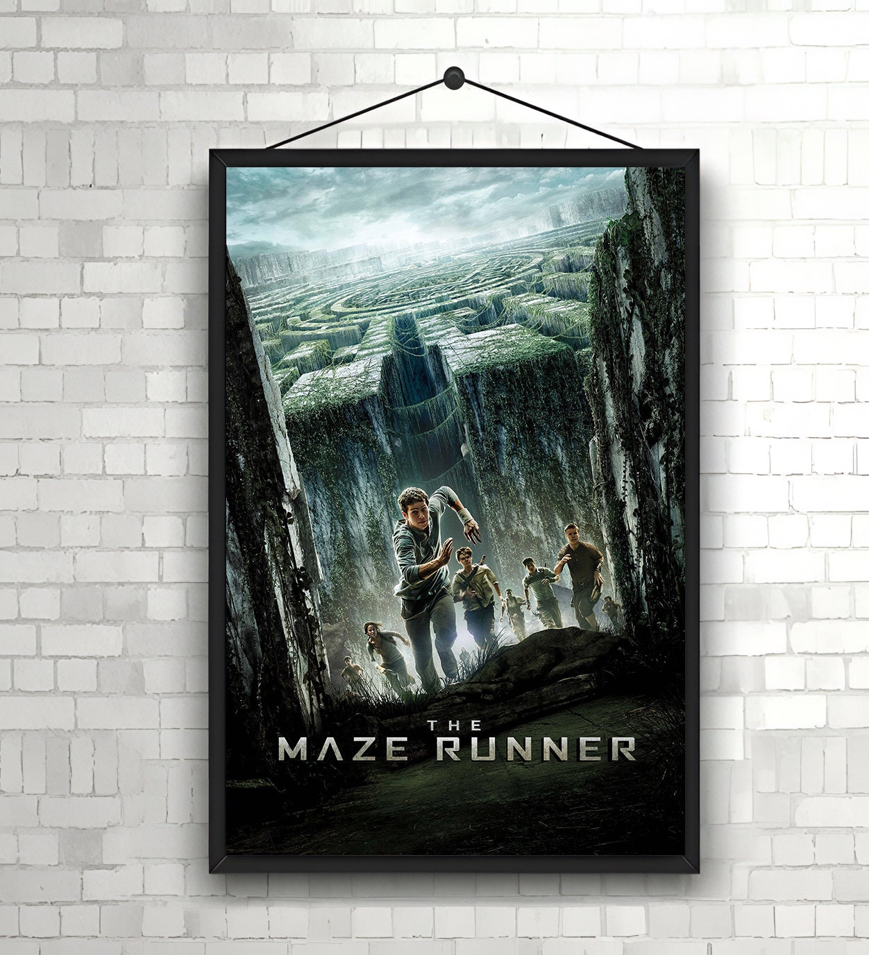The Maze Runner Poster High Quality Print Photo Wall Art Canvas Cloth ...