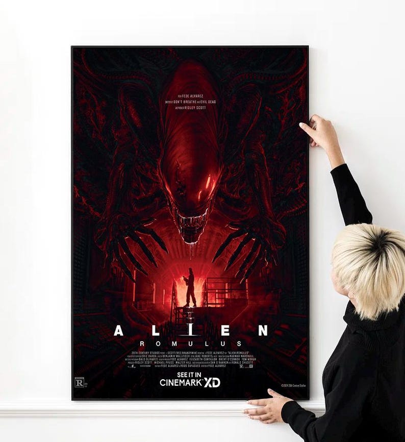 Alien: Romulus Movie Poster High Quality Print Photo Wall Art Canvas ...