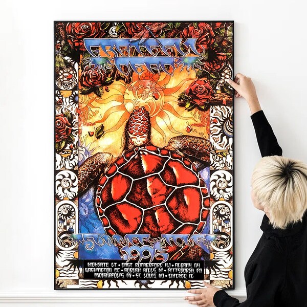 Grateful Dead Tour Posters - Etsy