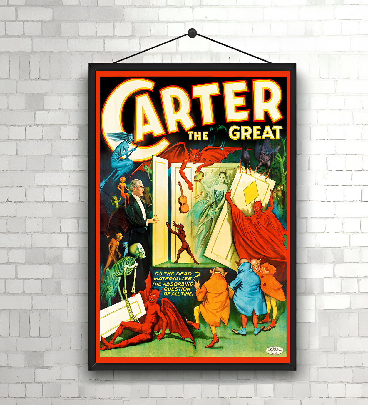 Vintage Carter the Great Magic Poster High Quality Print Photo Wall Art ...
