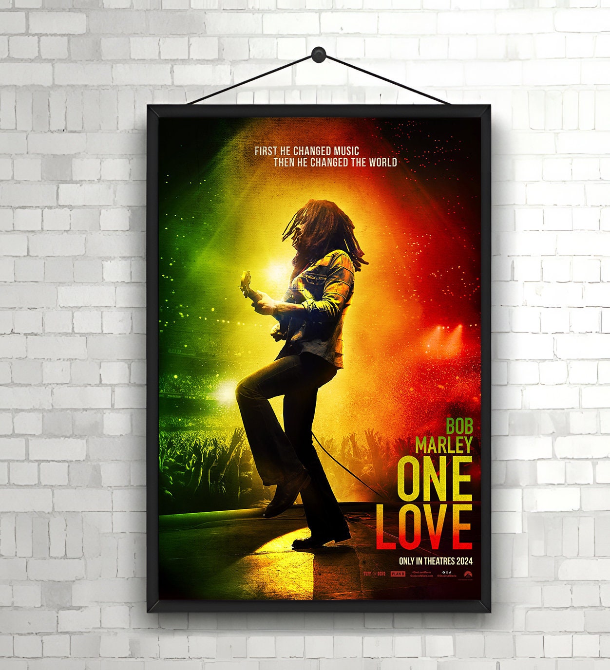 Bob Marley One Love, 2024 Poster High Quality Print Photo Wall Art ...