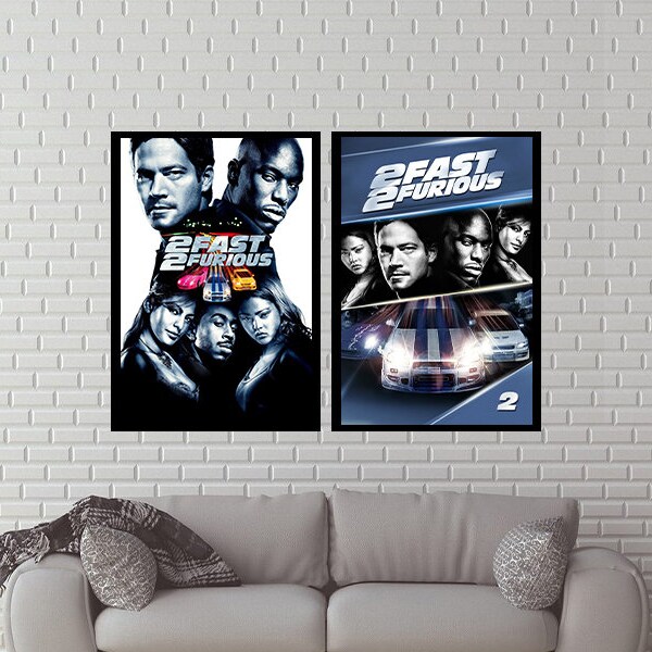 2 Fast 2 Furious Movie Poster - Etsy